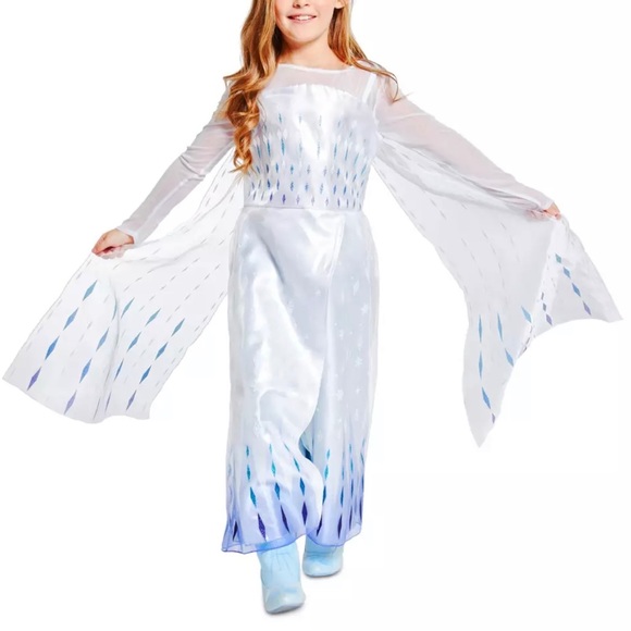 Disney | Costumes | Elsa Snow Queen Dress Frozen 2 | Poshmark